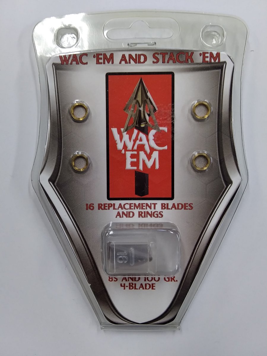 Minton Archery — WAC 'EM 4 Blade Replacement Blades
