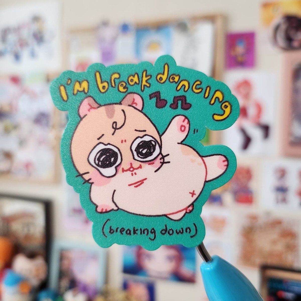 Breakdancing (breakingdown) Sticker | soupjyam