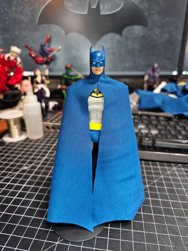 McFarlane Knightfall Batman cape | Harker Customs