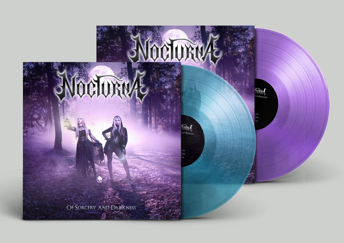 "Of Sorcery And Darkness" SIGNED vinyl | nocturnamerch