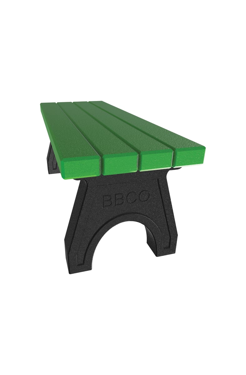 PLASTIC BENCH (2pack) STRAIGHT OR CURVED | Brooskie Builds Co.