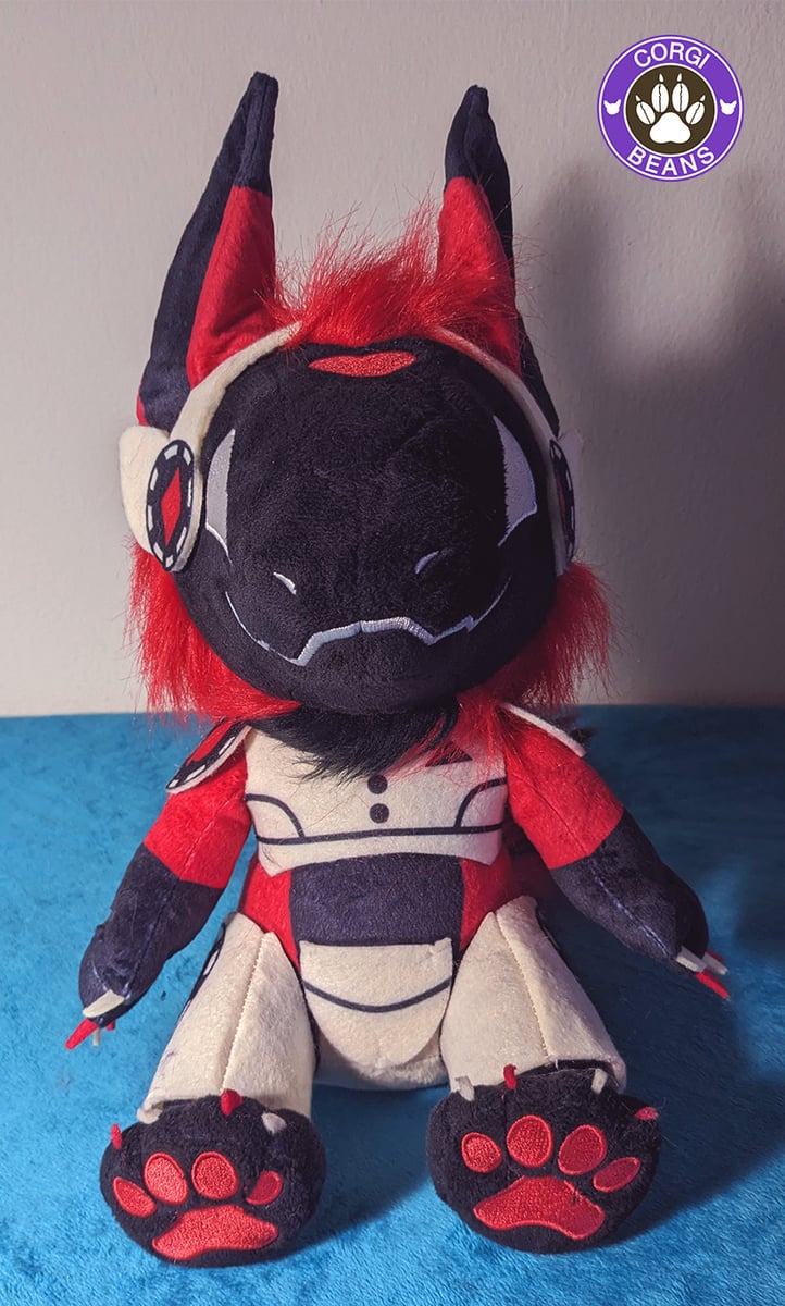 Roulette Protogen Plush | CorgiBeans