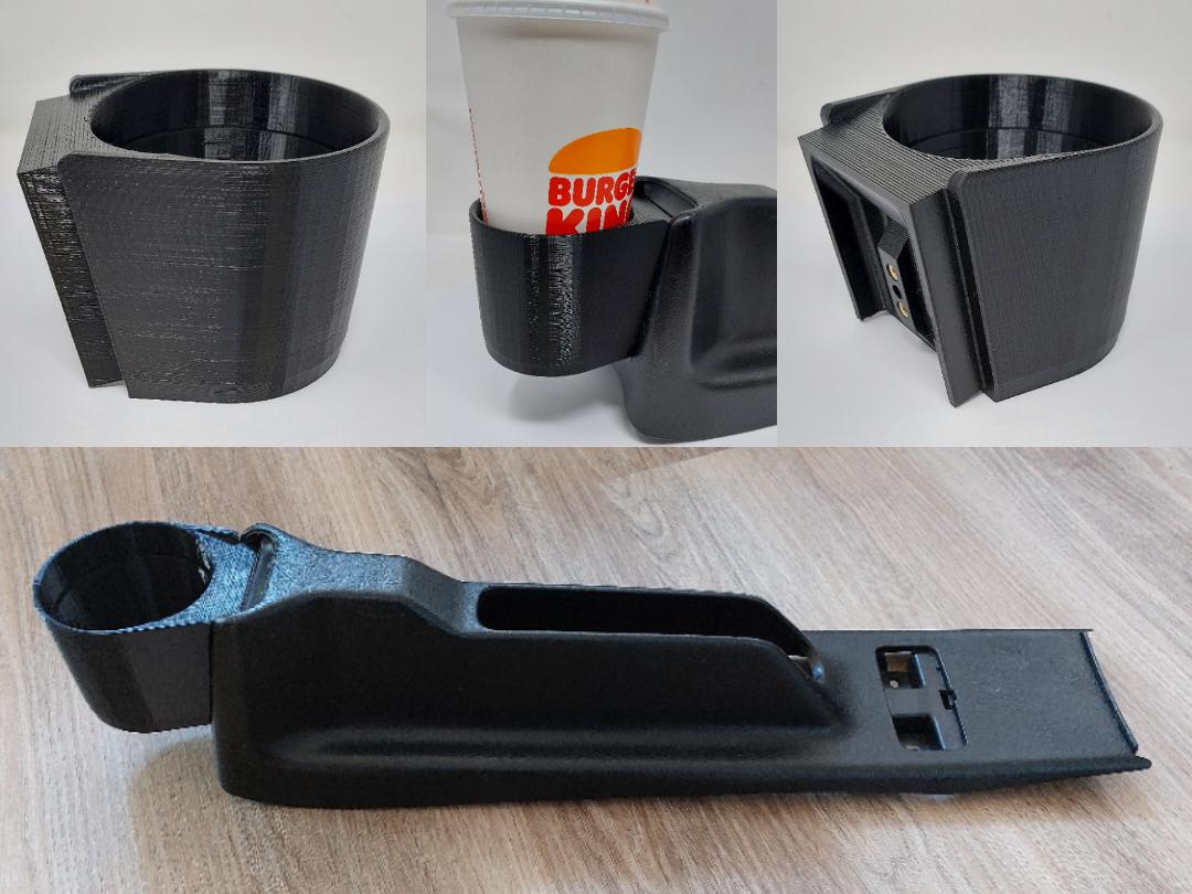 90-93 Acura Integra Rear Ash Tray Cup Holder (full size) | 3d Printed ...