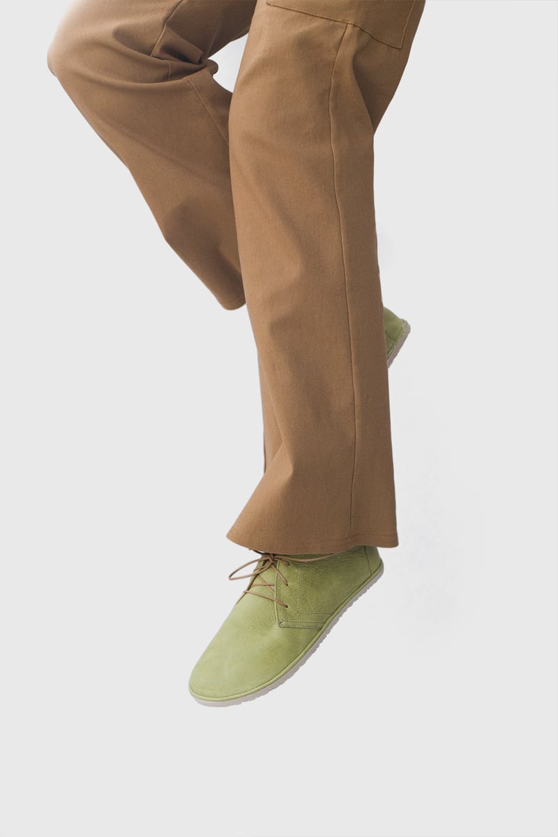 Leona in Lime Green | The Drifter Leather handmade shoes