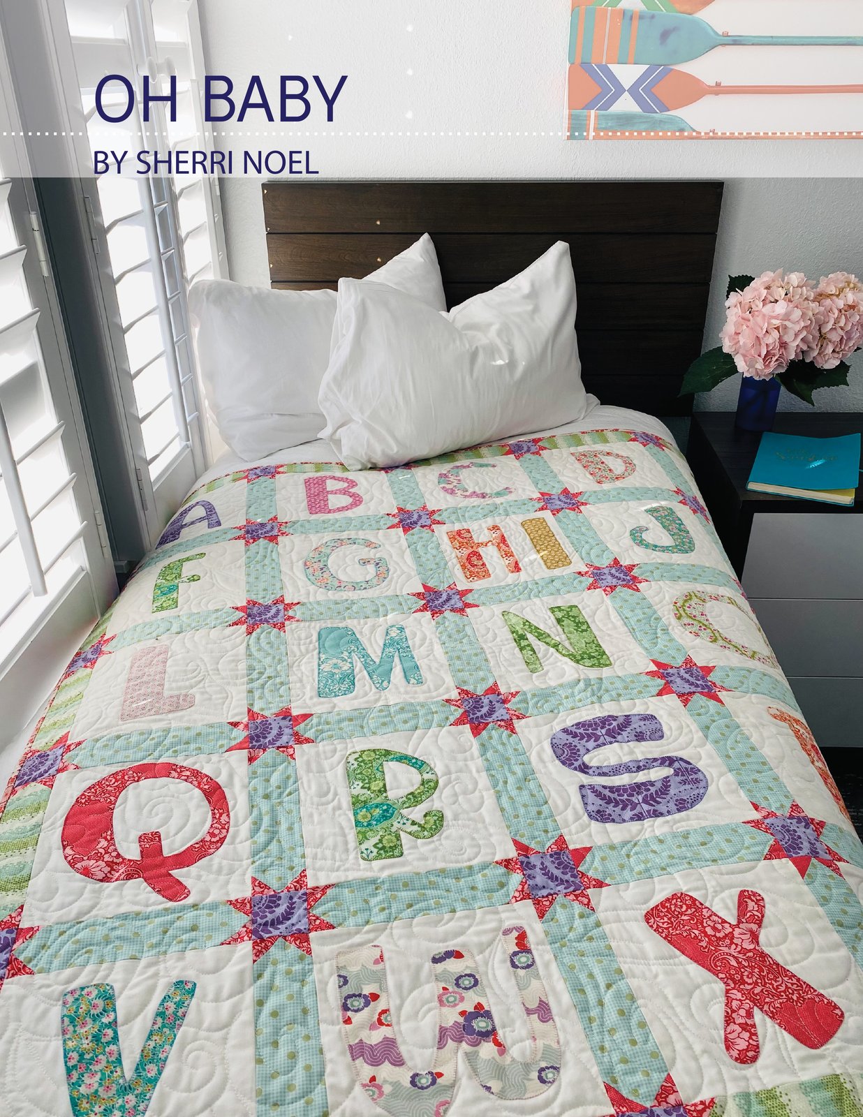 OH Baby - Alphabet Quilt / Patterns by Rebecca Mae Designs