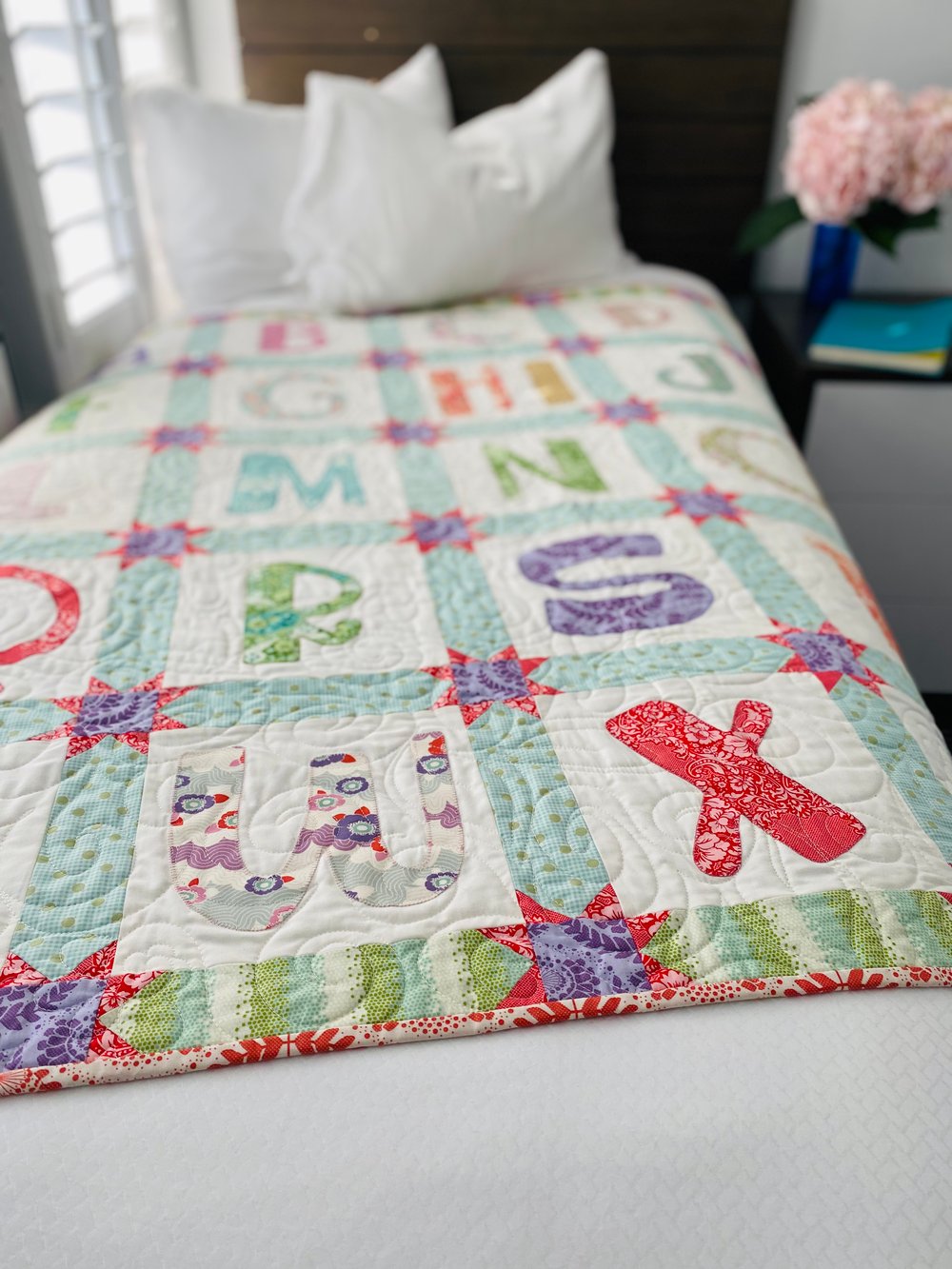 OH Baby - Alphabet Quilt | Patterns by Rebecca Mae Designs