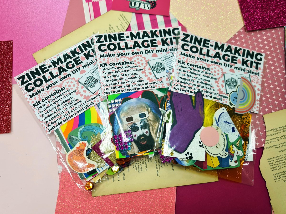 Zine-Making Collage Kit | Coin-Operated Press