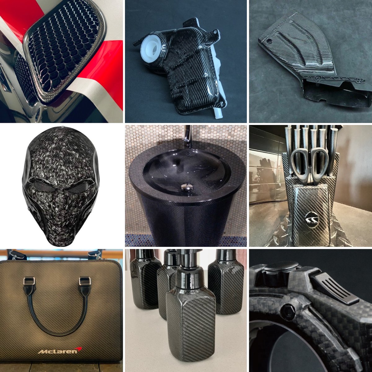 Custom Carbon Fiber Items | Tailwag | Premium carbon fiber and titanium ...