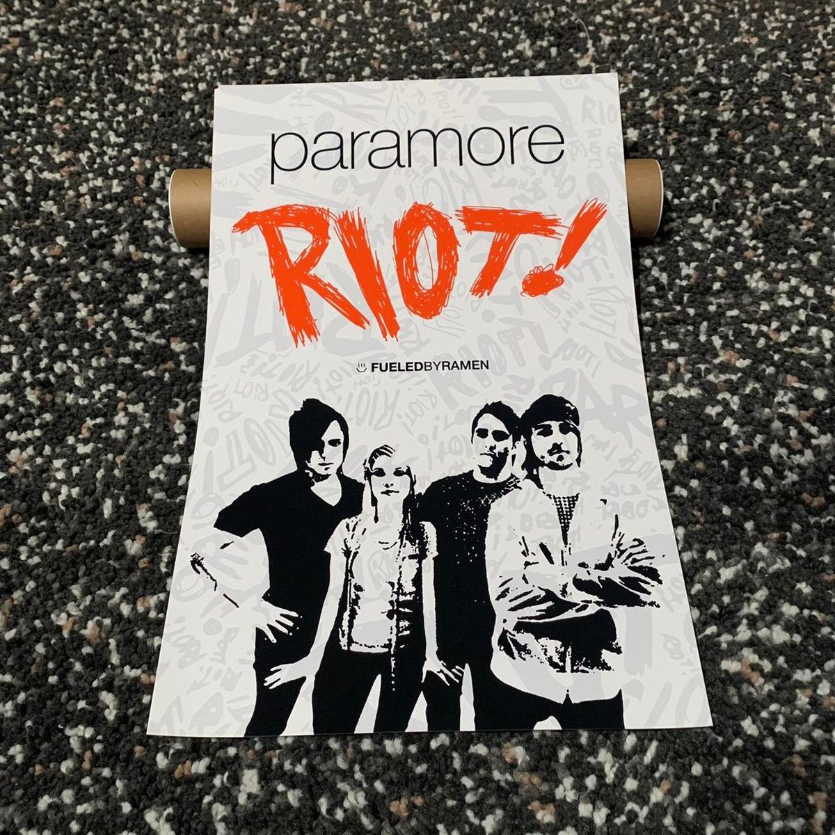 Paramore 'Riot! Poster | ffound