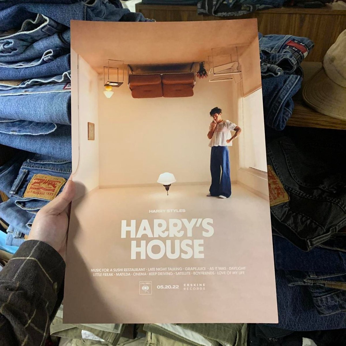 Harry Styles 'Harry's House' Poster | ffound