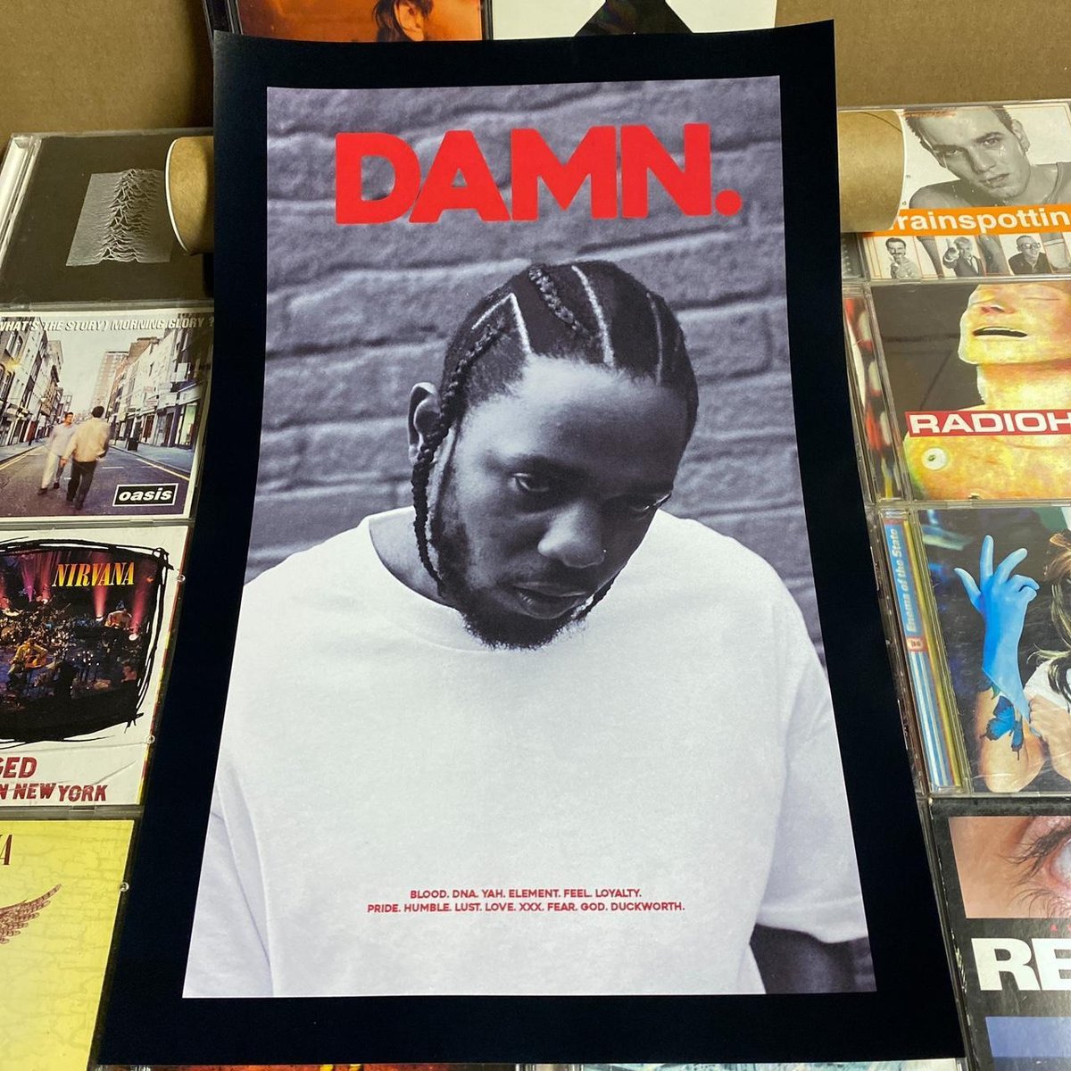 Kendrick Lamar 'DAMN' Poster | ffound