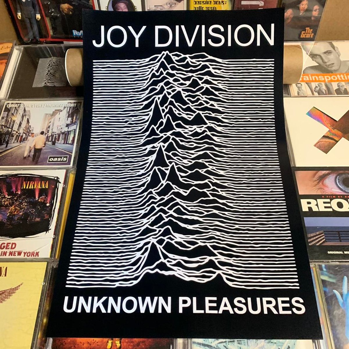 Joy Division 'Unknown Pleasures' Poster | ffound