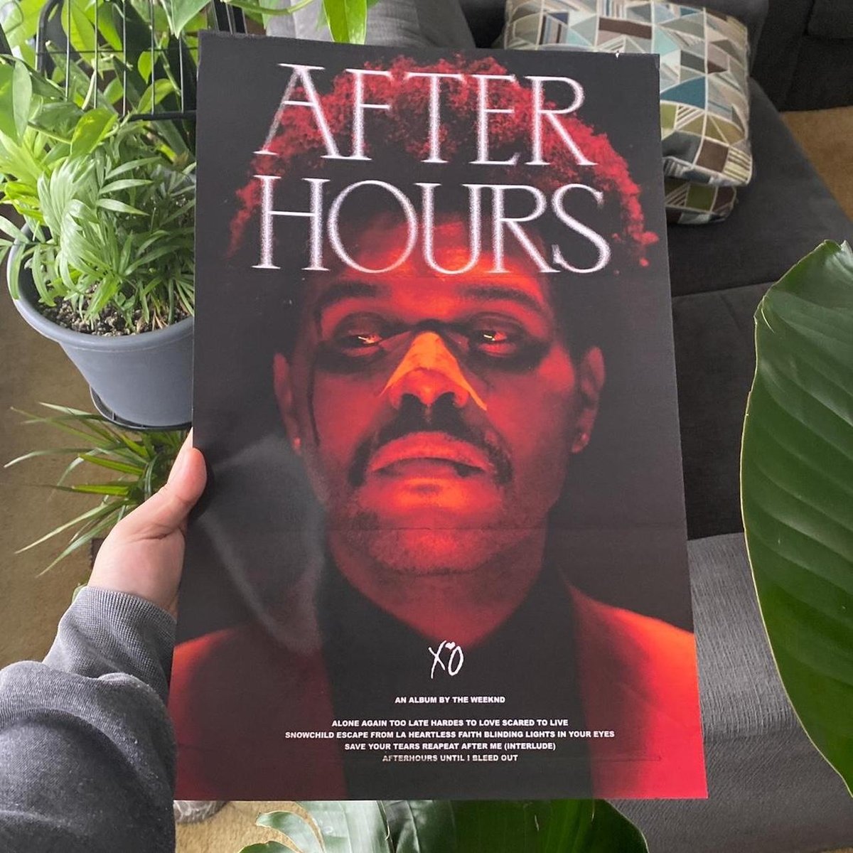 The Weeknd 'After Hours' Poster | ffound