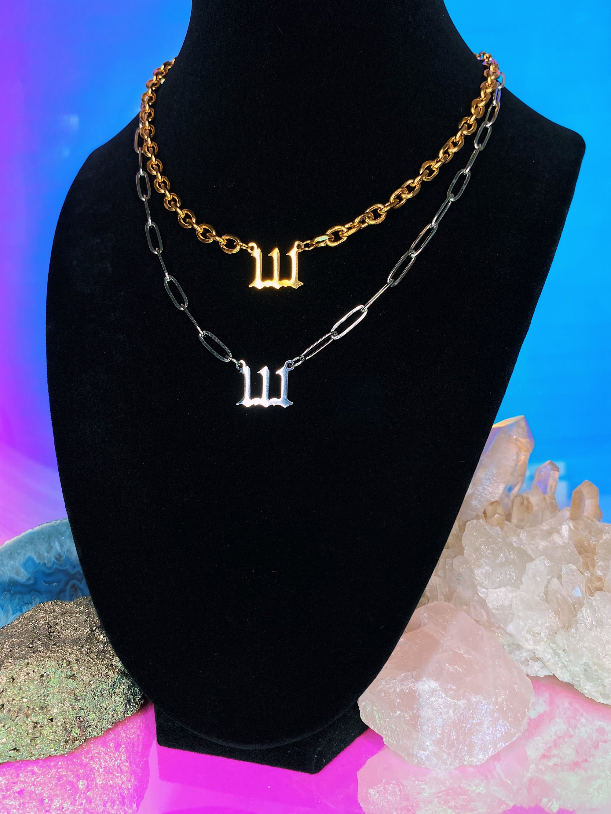Custom Angel Number Necklace | Covenant Relics
