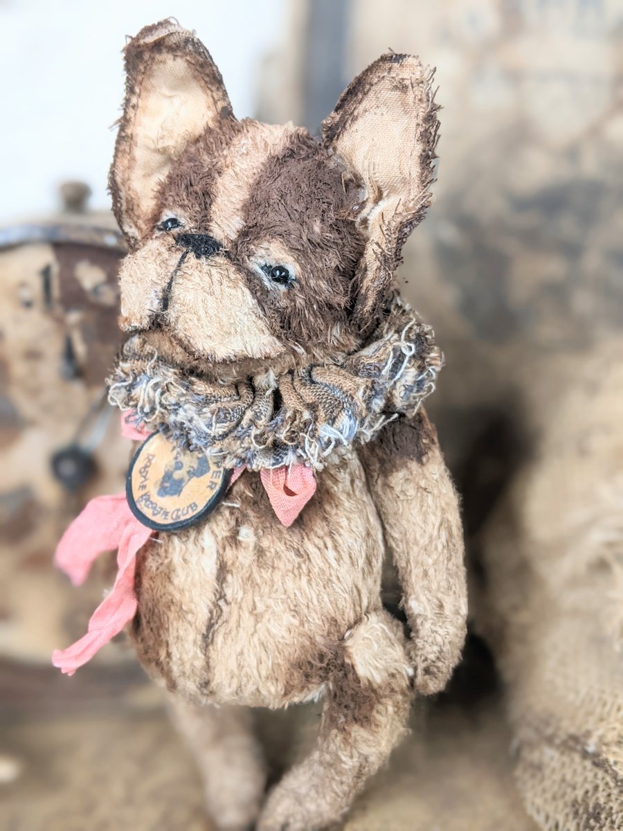 French Bulldog ~ 6" size - Old Vintage Style Fat Brindle Frenchie by ...