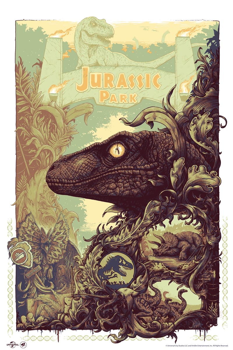 "Jurassic park" variant | Alex Hovey
