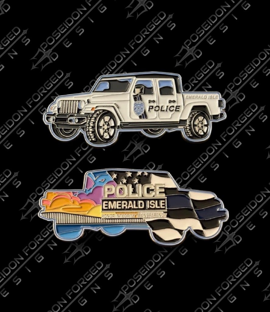 EIPD Jeep Gladiator Coin | Poseidon Forged Designs