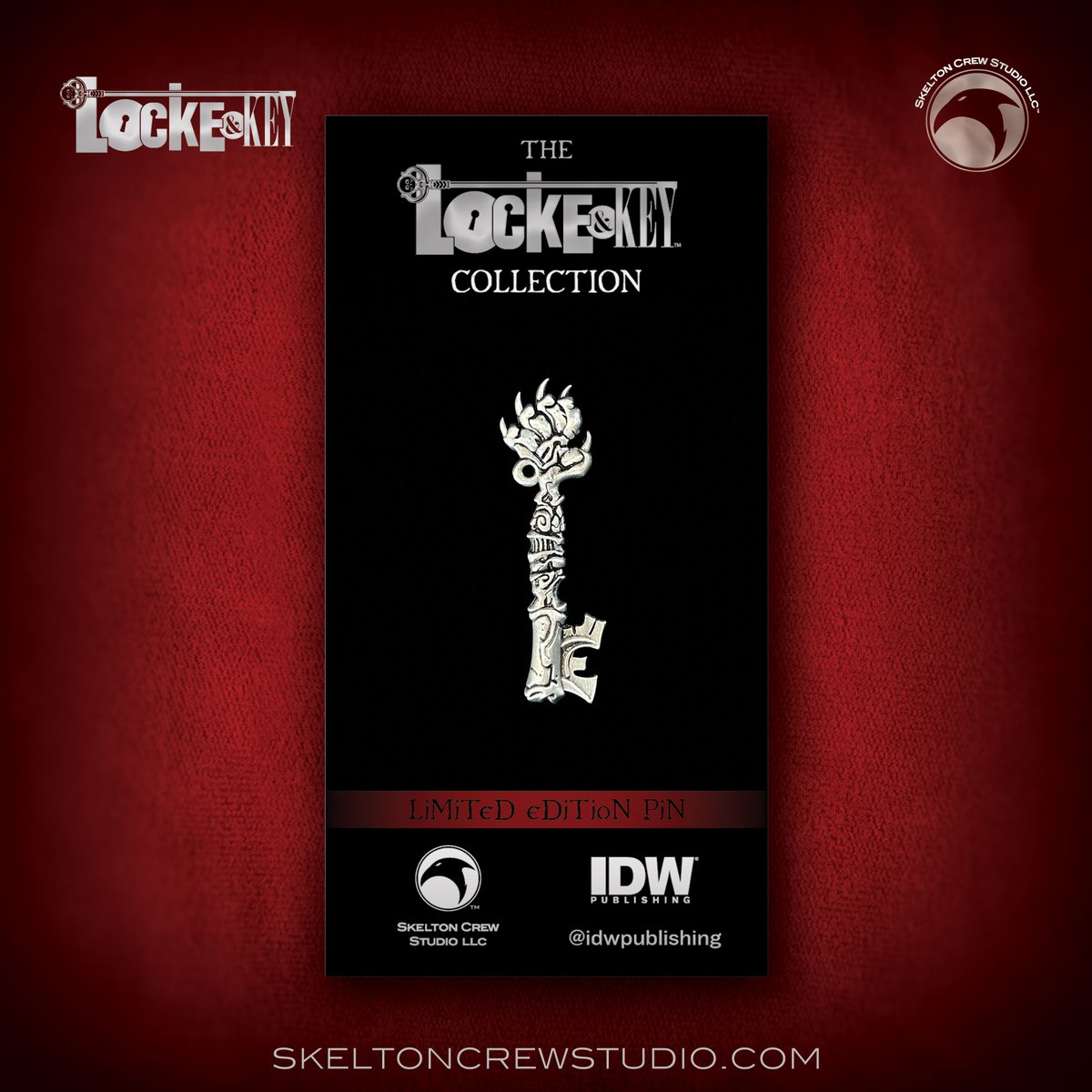 Locke & Key: Animal Key Pin! | Skelton Crew Studio