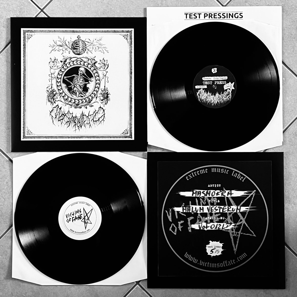 Masmorra - Malum Vesperum LP TP | Victims of Fate