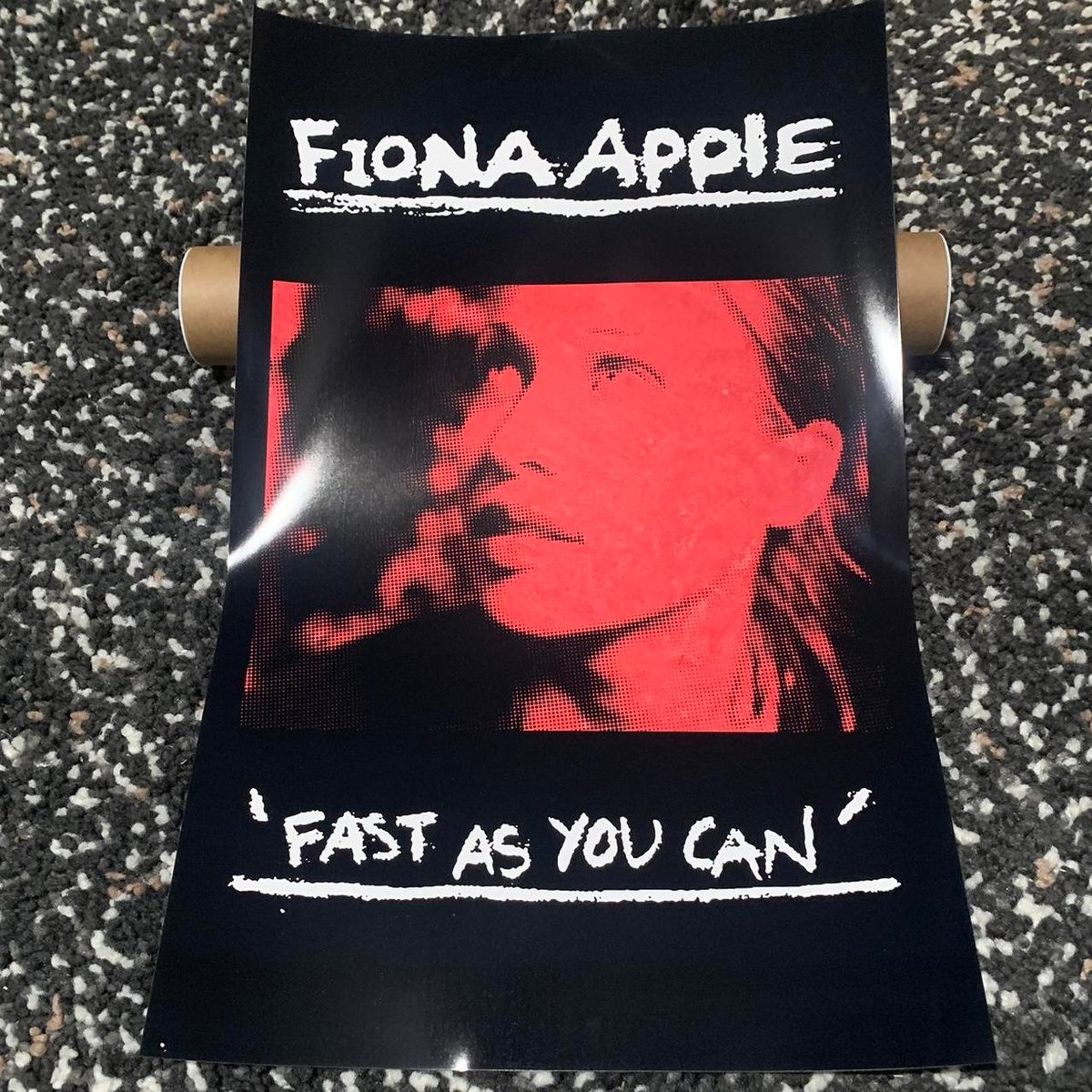 Fiona Apple 'Fast As You Can' Poster | ffound