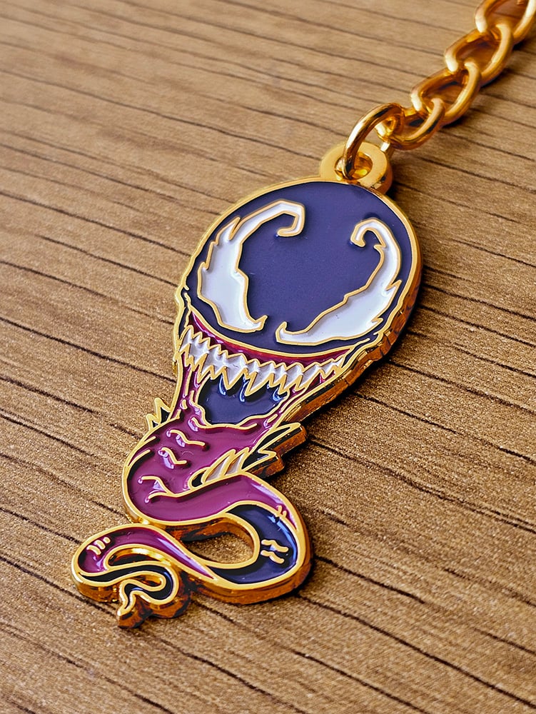 Venom - Keychain | Tristan Tait Illustrations