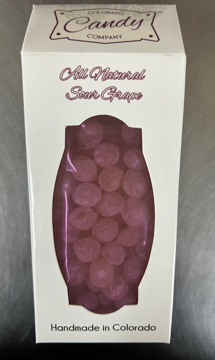 All Natural Sour Grape Hard Candy | Colorado Candy Company