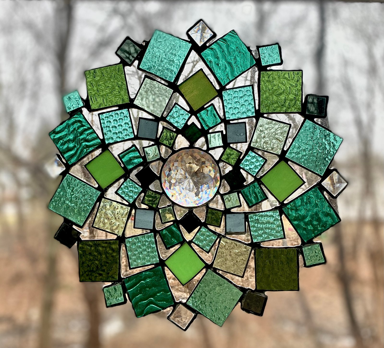 Stained glass mandalas / Heather Kelly Design