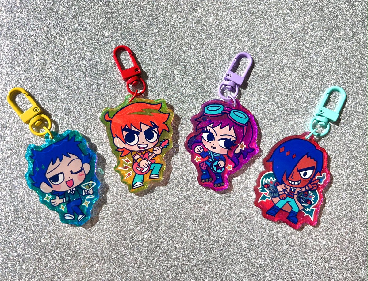 [SPTO] Scott Pilgrim Rainbow Epoxy Charm | celchuno