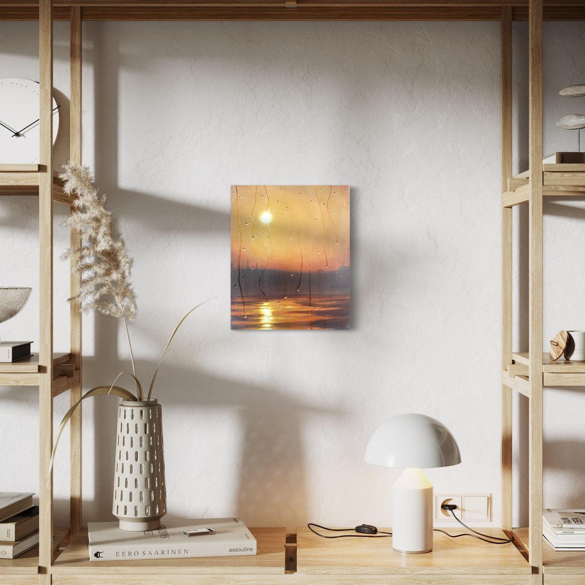 Ross Baines Art — AMBER SKIES - ORIGINAL PAINTING