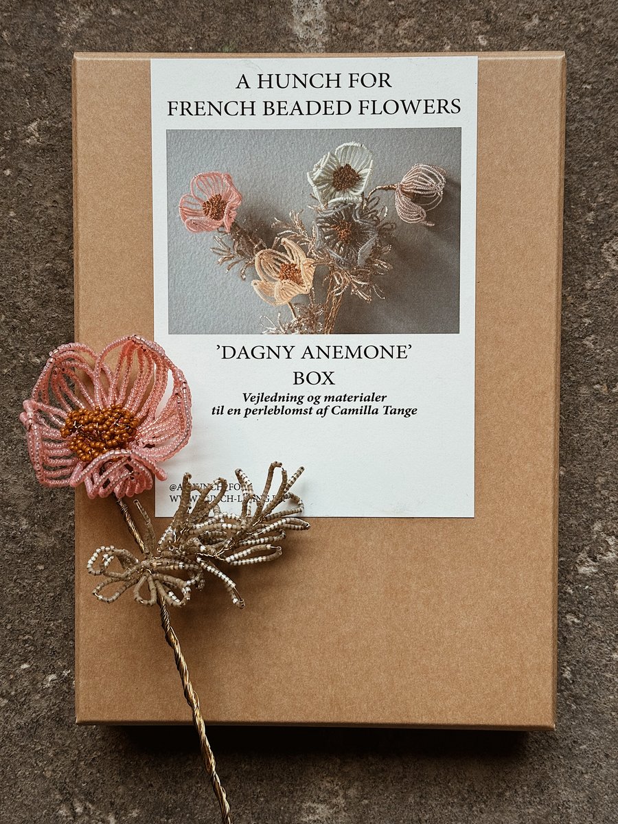 ‘Dagny Anemone’ DIY perleblomst box. | Hunch-living