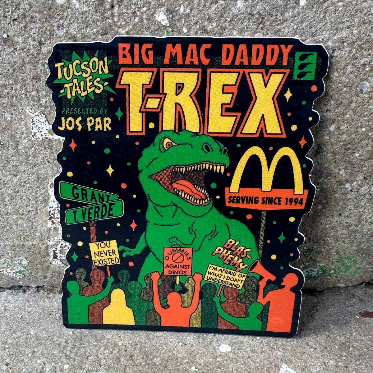 Big Mac Daddy Sticker | Jos Par