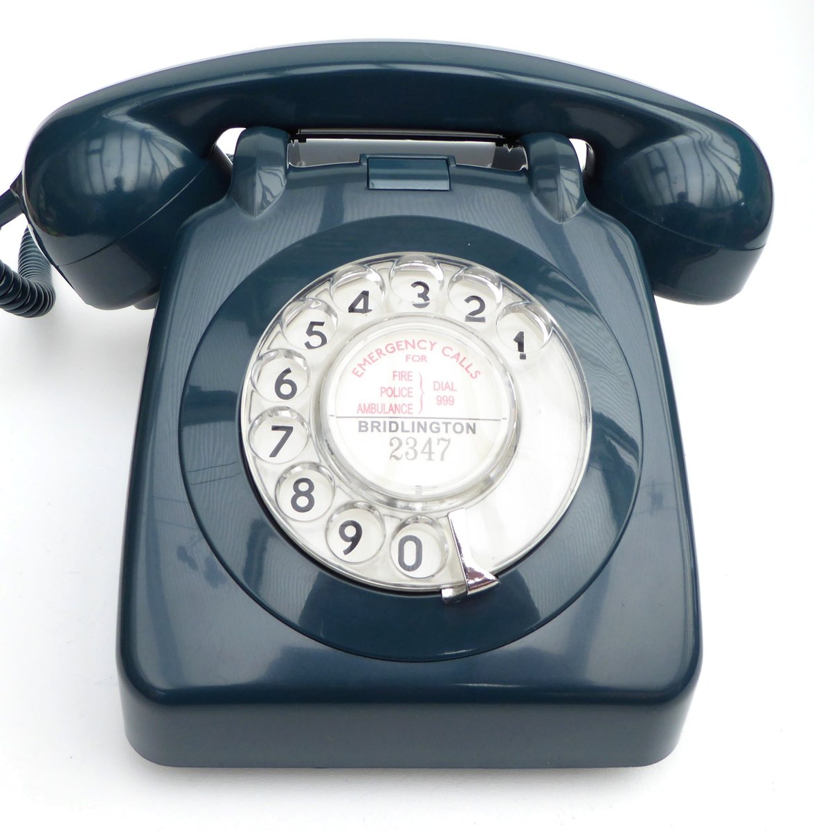 VOIP Ready Concord Blue GPO 706 Dial Telephone- for all domestic VoIP ...