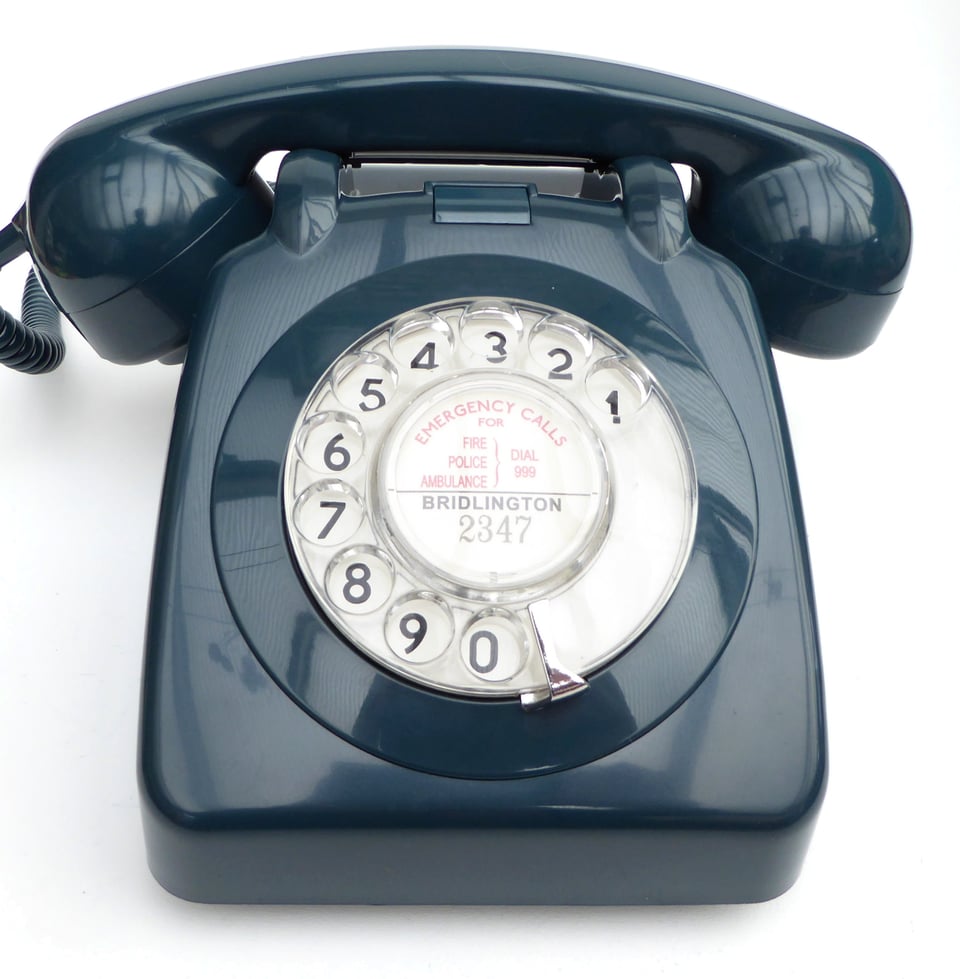 VOIP Ready GPO 706 Green Telephone - for all domestic VoIP services. BT ...