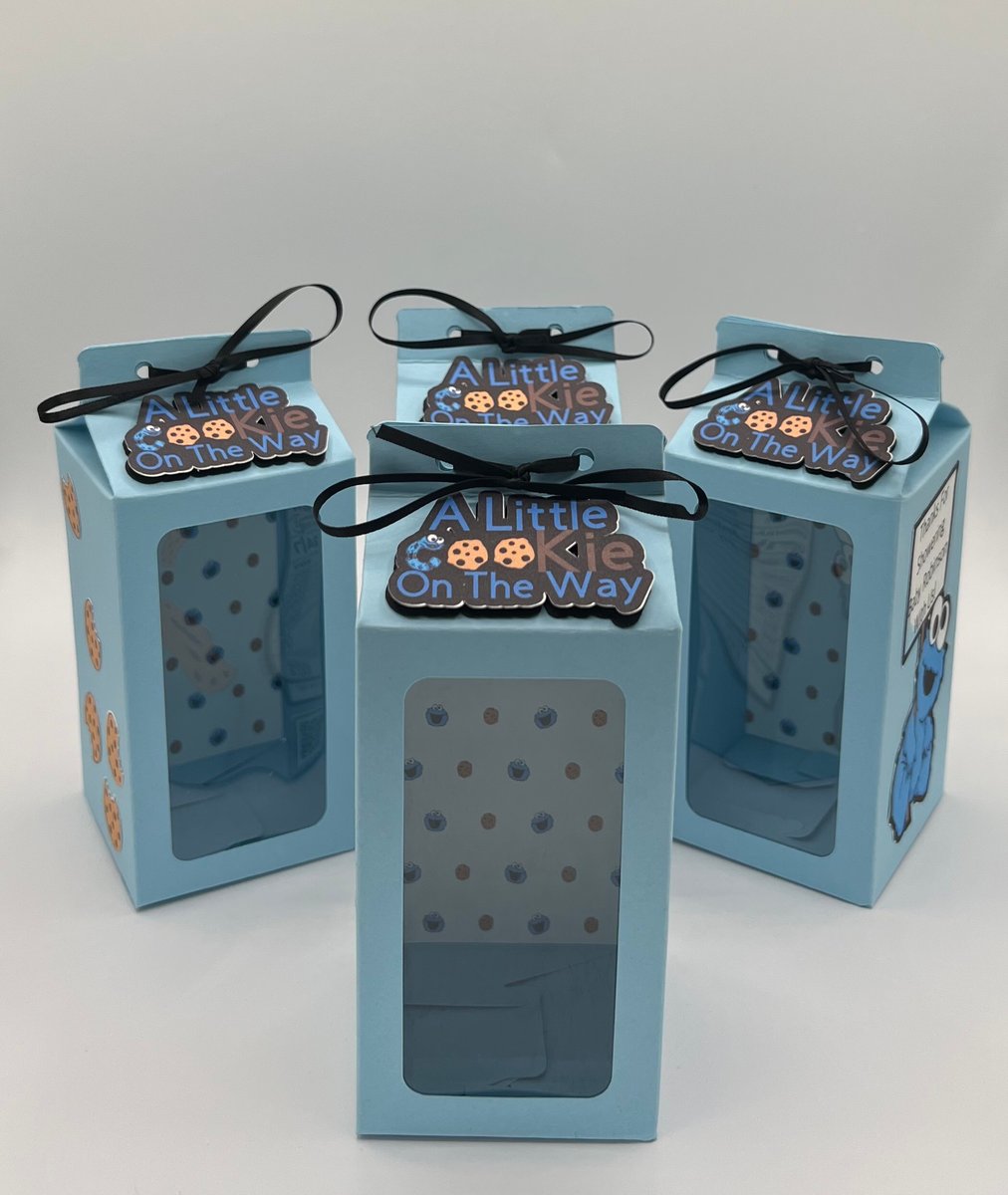Custom Milk Carton Favor Boxes | mpressedcreations