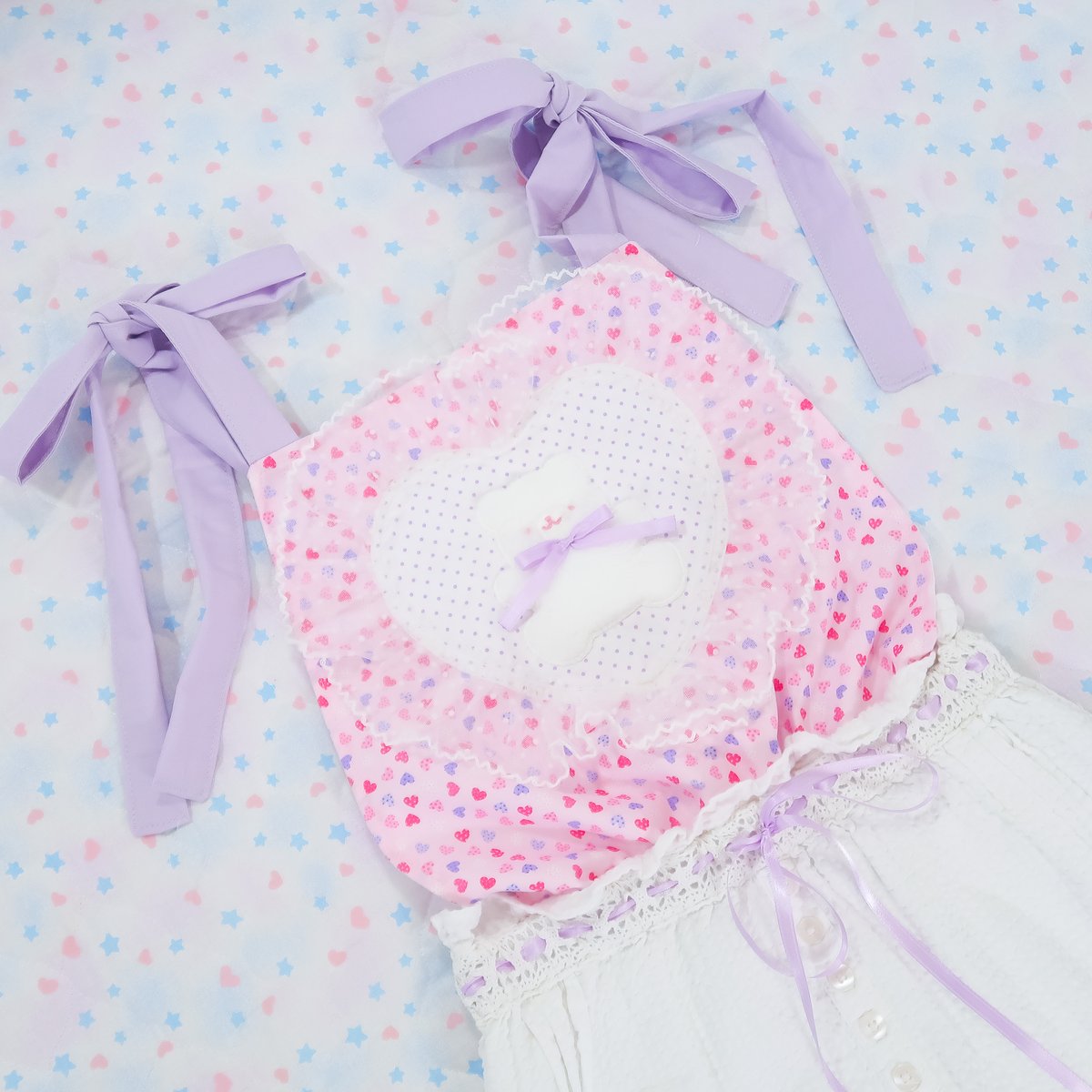 Heart Overalls: 02 (Size S) | Sugarstar Café