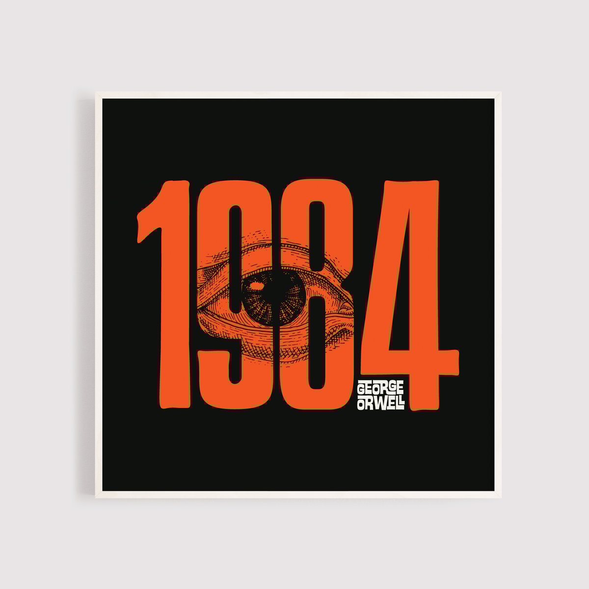 George Orwell's 1984 | Rafael Serra - Type Designer and Lettering Artist