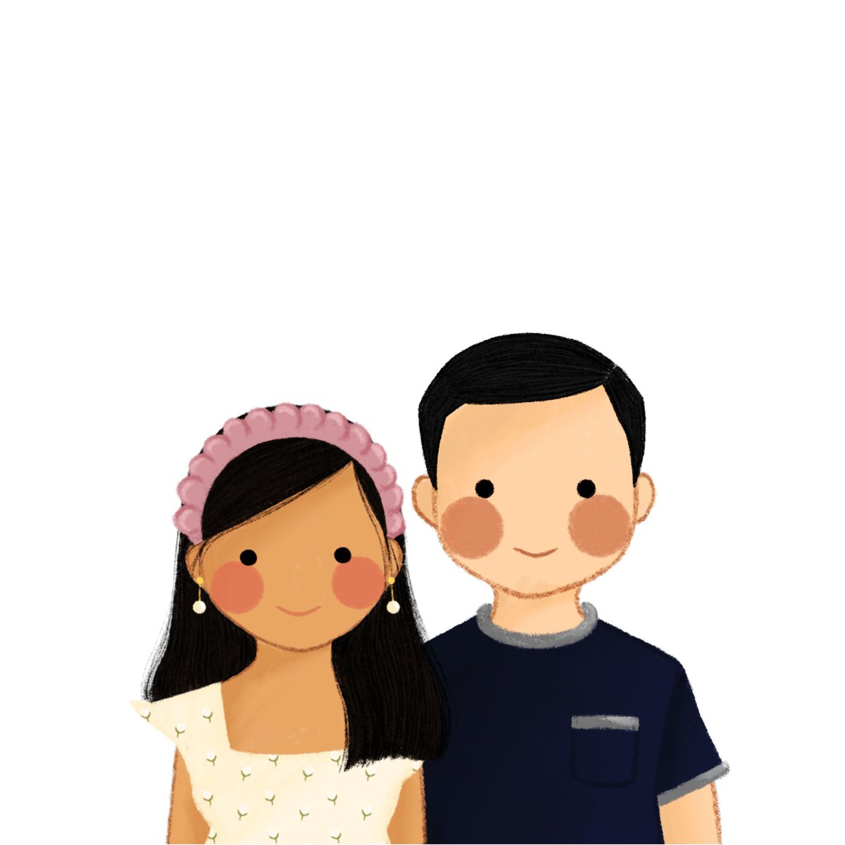 Digital | Couples Portrait | ilovethemoon