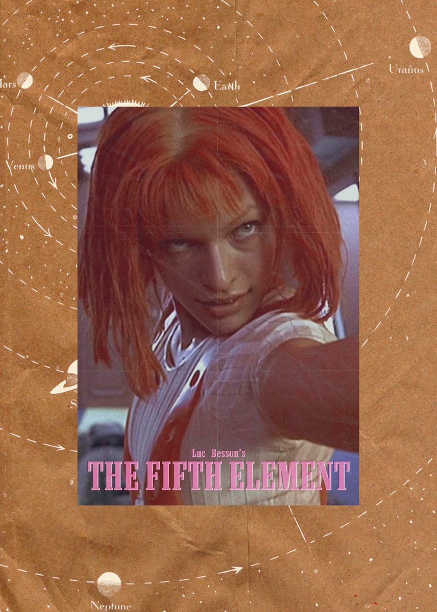 THE FIFTH ELEMENT | movie posters by laura shasta