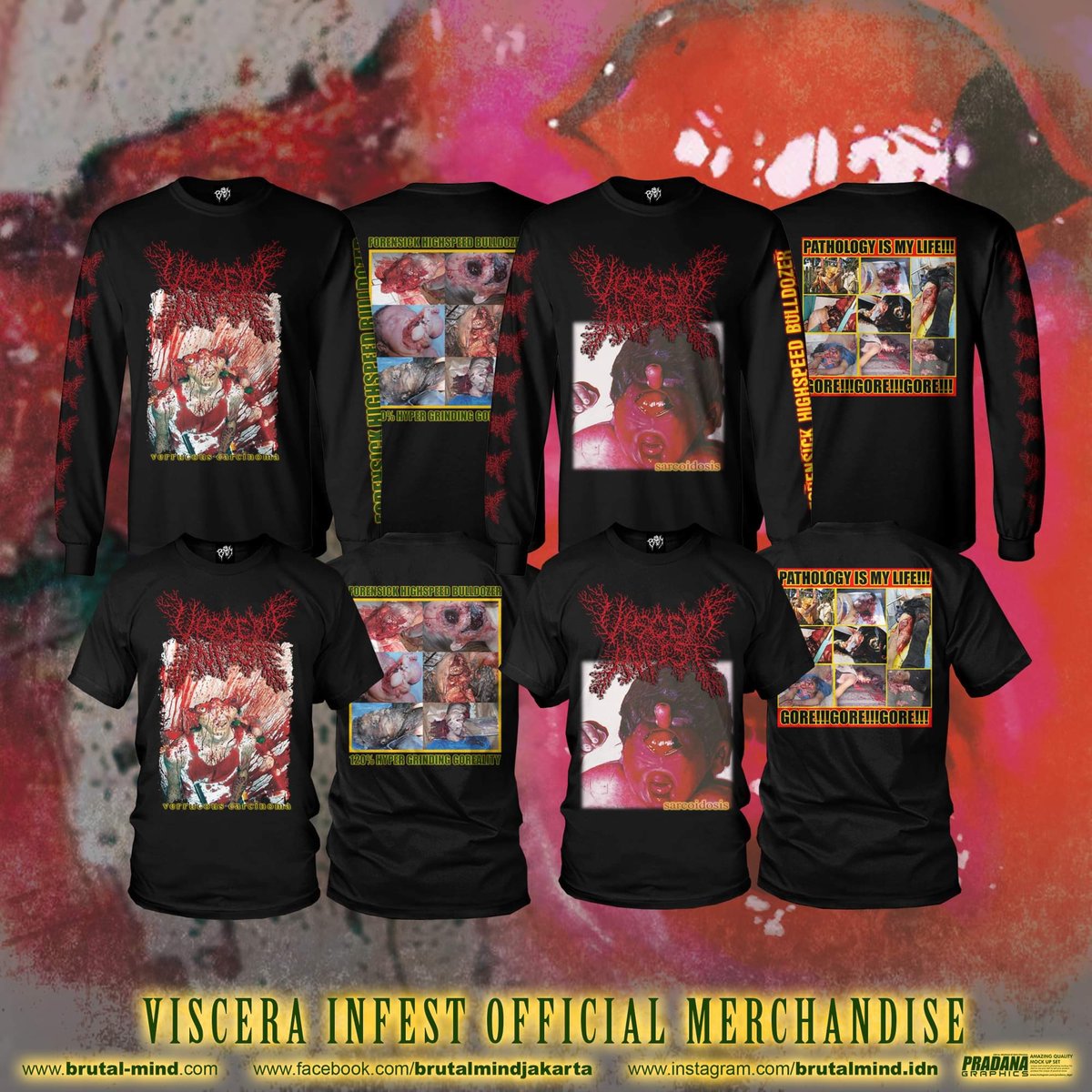 Fat Tub of Lard Records Side Store — VISCERA INFEST | JAPAN