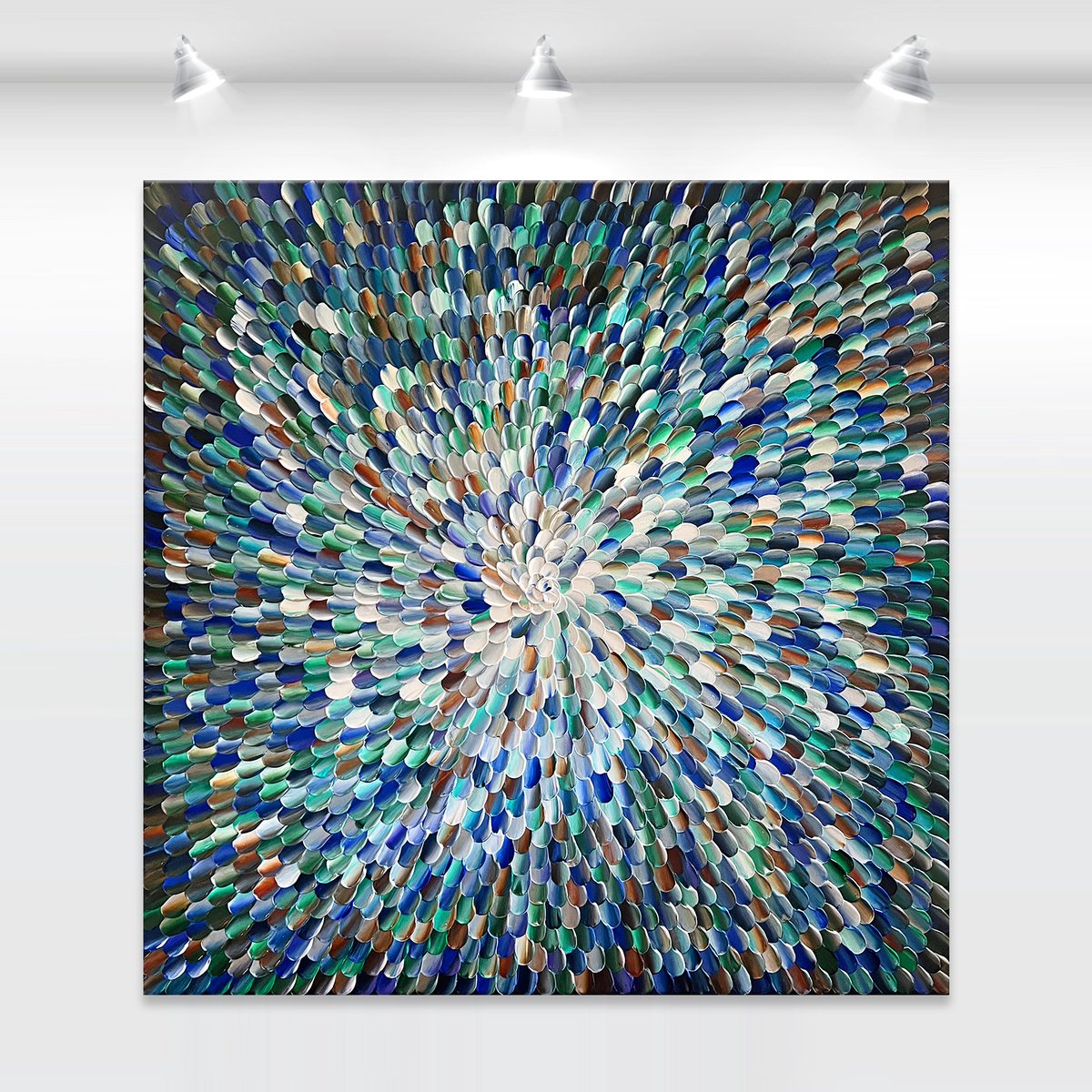 Vespera VI - 90x90cm | Tat Georgieva ONLINE GALLERY