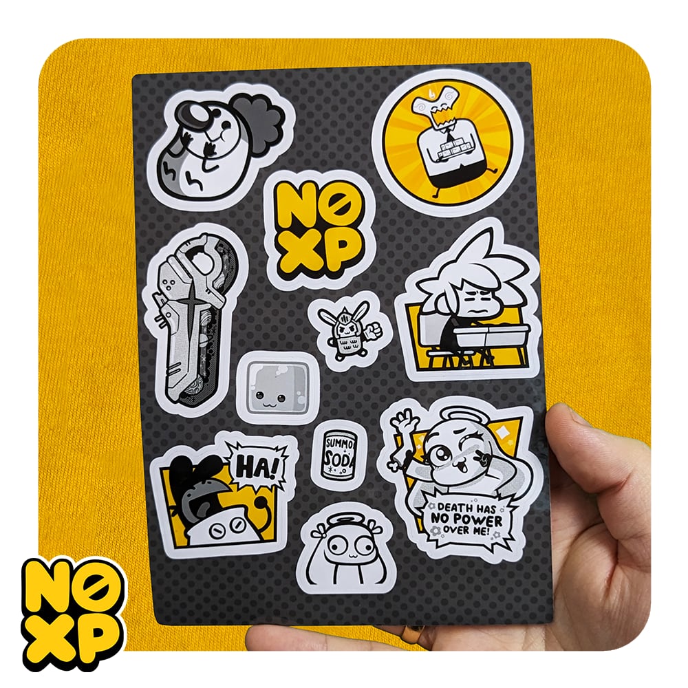 NOXP Sticker Sheet Vol. 1 | Jelly Shop