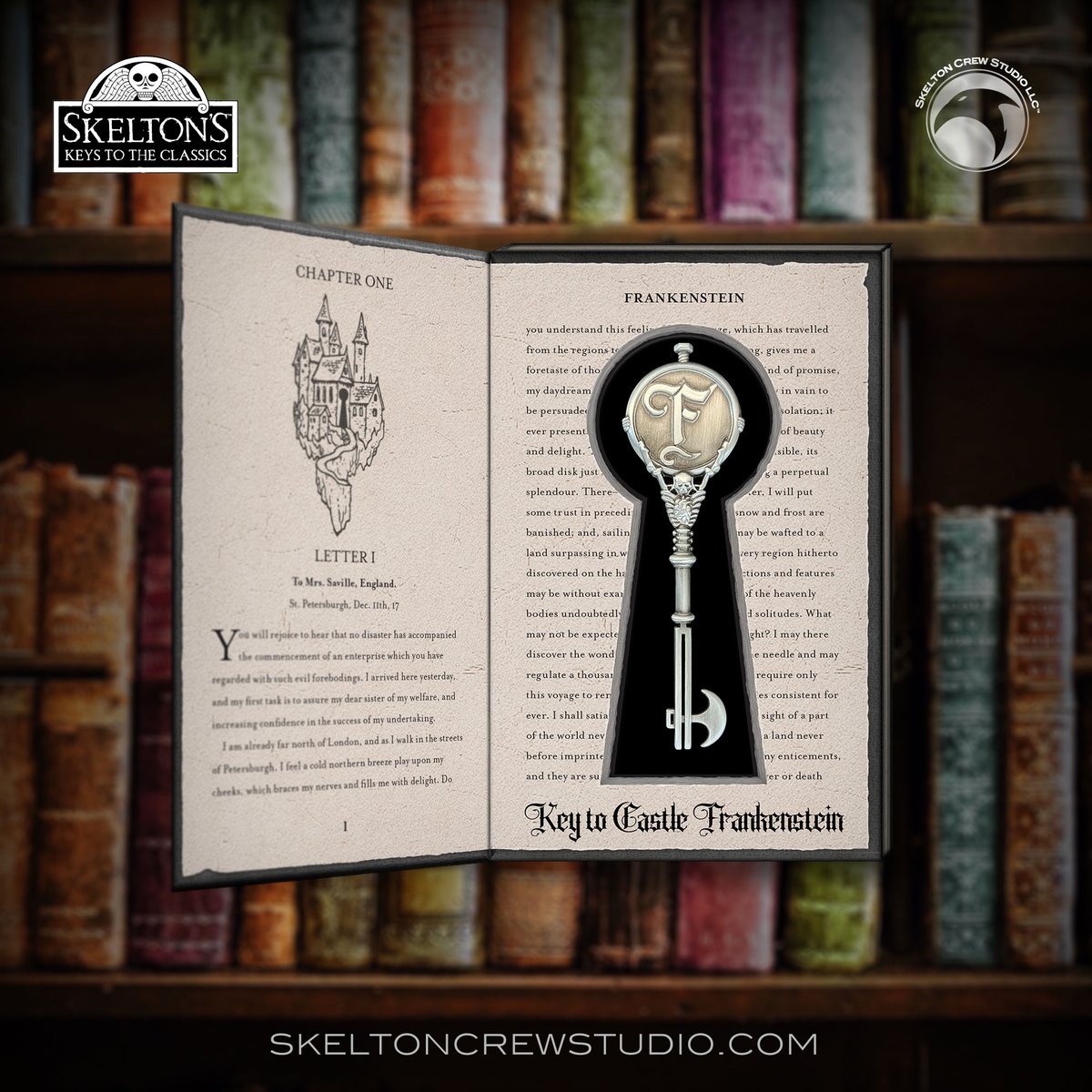 Skelton's Keys to the Classics: Key to Castle Frankenstein from ...