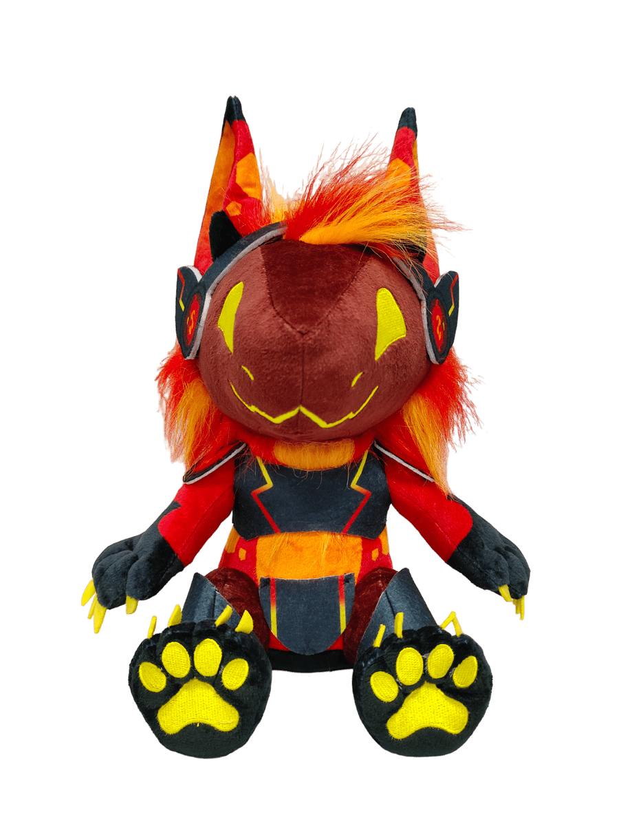 Fire Type Protogen Plush | CorgiBeans