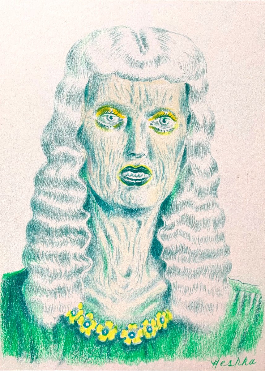 Ryan Heshka - Grace | Antonio Colombo Arte Contemporanea