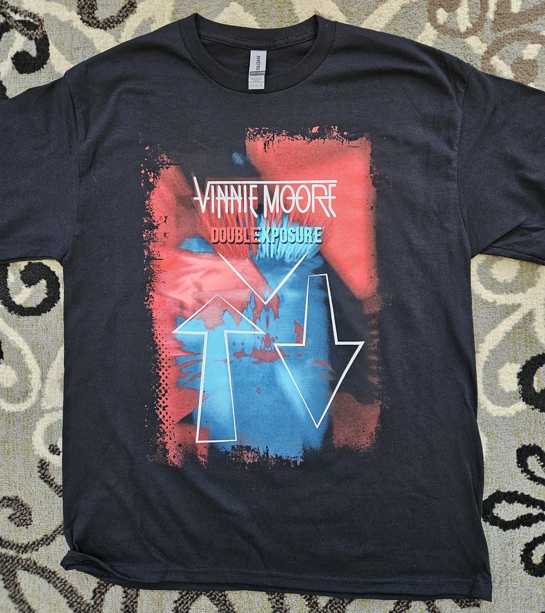 Double Exposure T Shirt | VinnieMooreOfficial