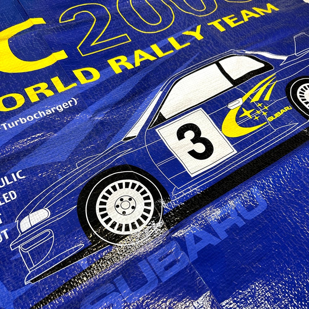 Subaru World Rally Team - WRC 2000 Banner | Kaizō Supply Co.