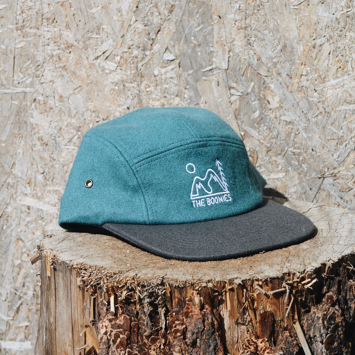 The Boonies 5 Panel Hat (Teal) | The Boonies Magazine