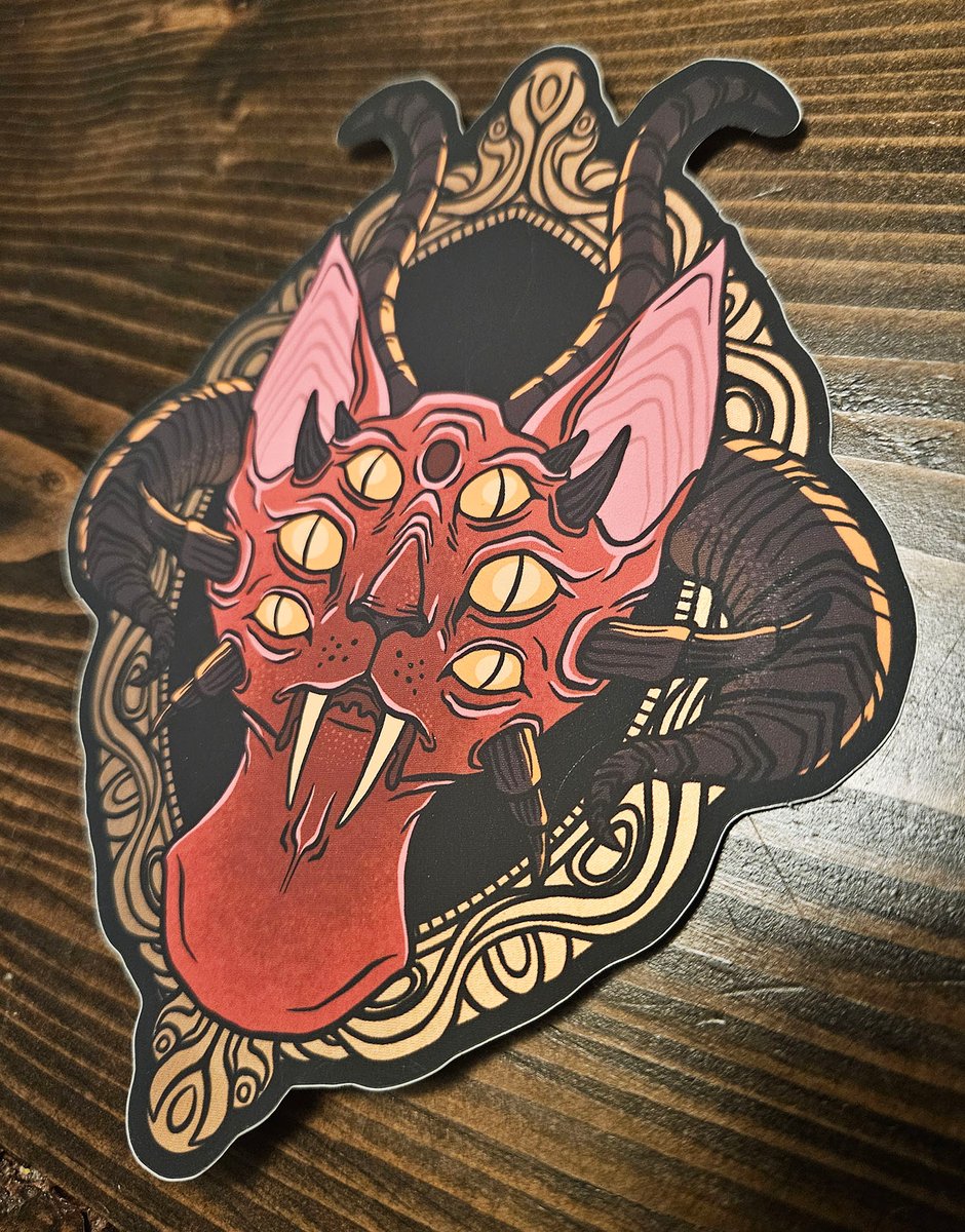 Hellcat Sticker | Primordial Creatures