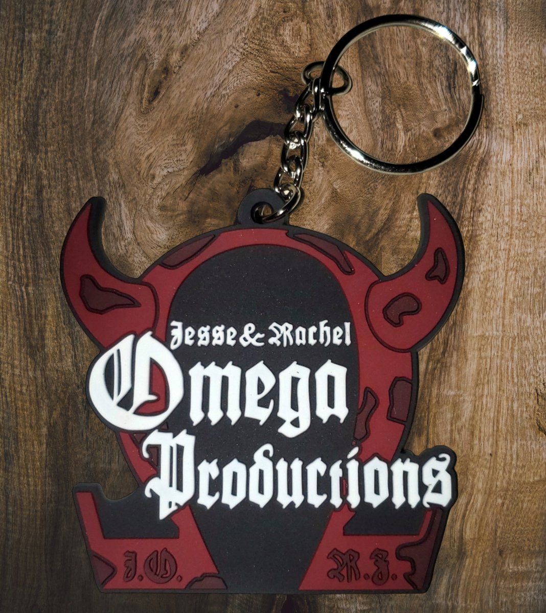 Omega Logo Keychain | Jesse & Rachel Omega Productions