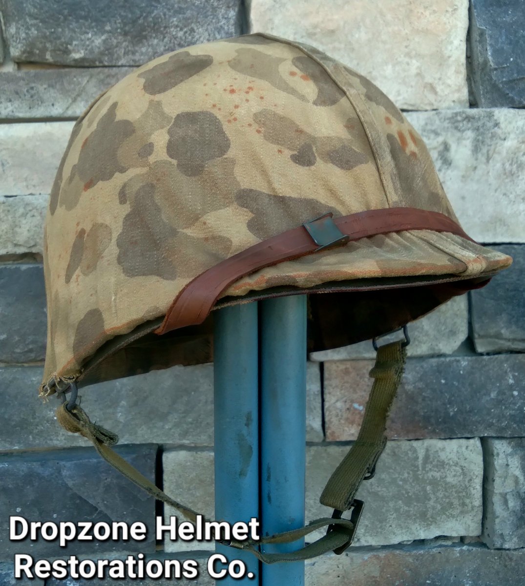 WWII USMC Helmets | Dropzone Helmet Restorations Co.